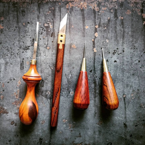 Leather Awls Tapered Detachable Scratch Awl for Leather Work - Etsy