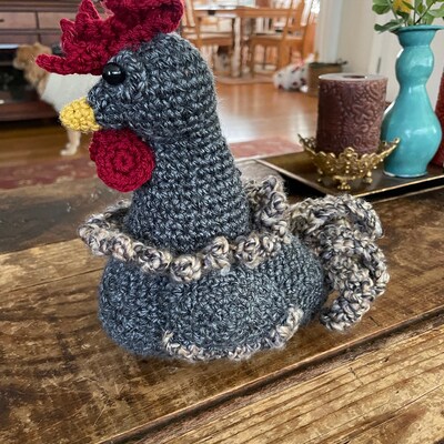 Cockerel/rooster Crochet PATTERN USA Terms-digital Download - Etsy