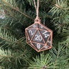 D20 Dice Ornament, TTRPG, Dnd, Role Playing - Etsy