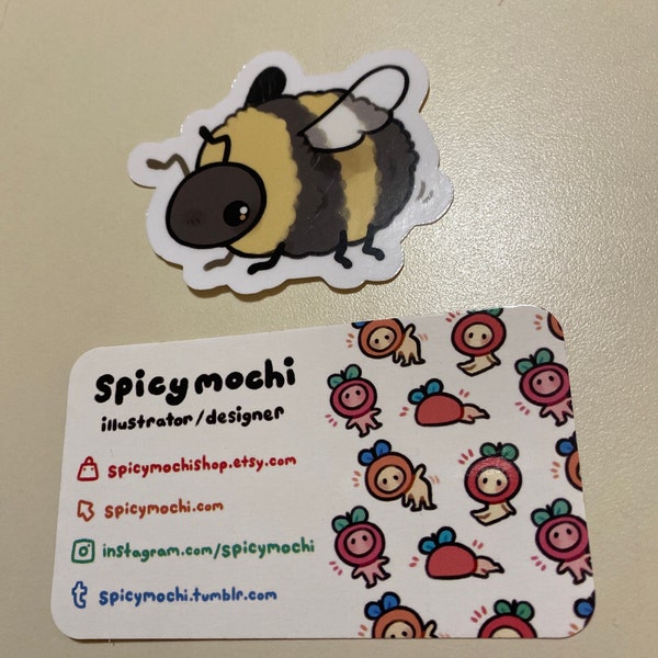 Polite Pollinator Sticker / Bee Stickers / Bumblebee Sticker / Cute ...