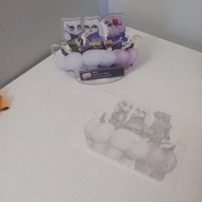 Female Ralsei 6 Double Sided Acrylic Standee - Etsy