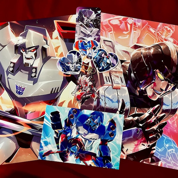 Megatron | Transformers Earthspark Print - Etsy