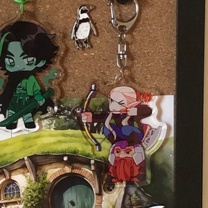 Jade Harley God Tier Witch of Space Homestuck Acrylic Keychain Charm - Etsy