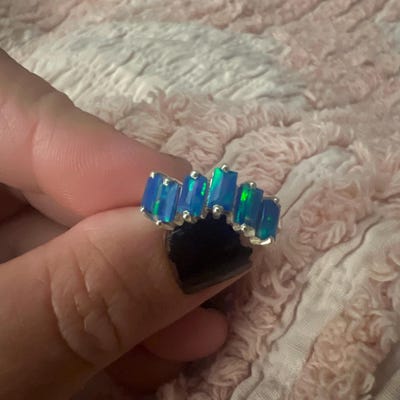 Pear Red Rose Ruby Ring for Women, Statement Ring, Ring for Her ...