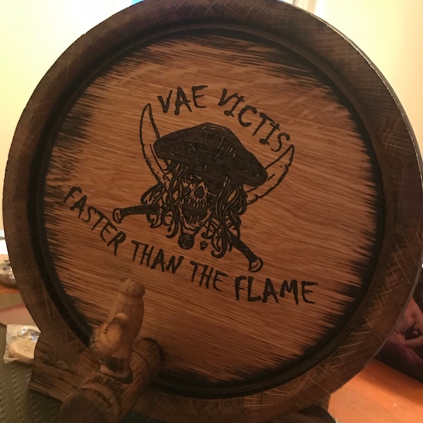 Rum Pirate Barrel 1-15L Personalized Small Whiskey Keg–father’s Day ...