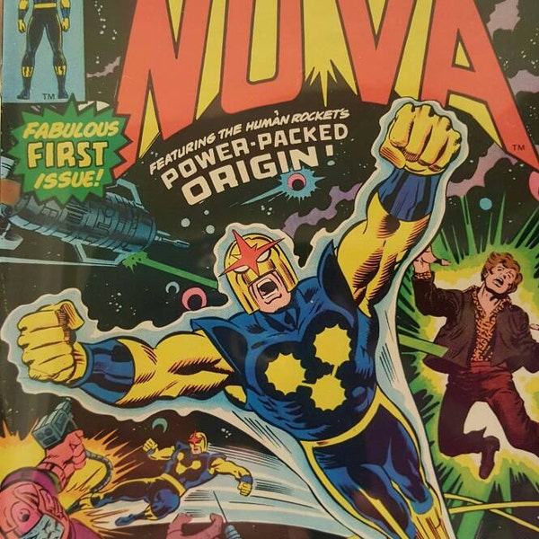 Old 1970's Ms Marvel Poster Pin-up by Marvel Comics: Rare Vintage ...