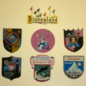 Vintage Disneyland Entrance Sign 12 - Etsy