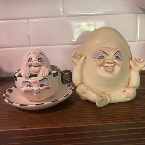 Egg Chair, Humpty Dumpty, Porcelain Allyson Nagel Original Design ...