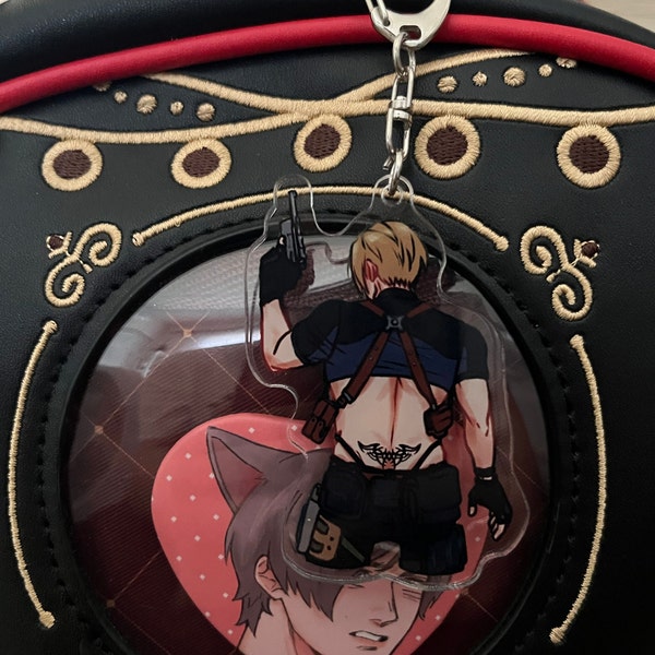 Mod Leon Keychain or Standee ‘tramp Stamp Leon’ - Etsy