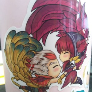 Phoenix Valorant Sticker / Valorant Chibi Vinyl Sticker / | Etsy Canada