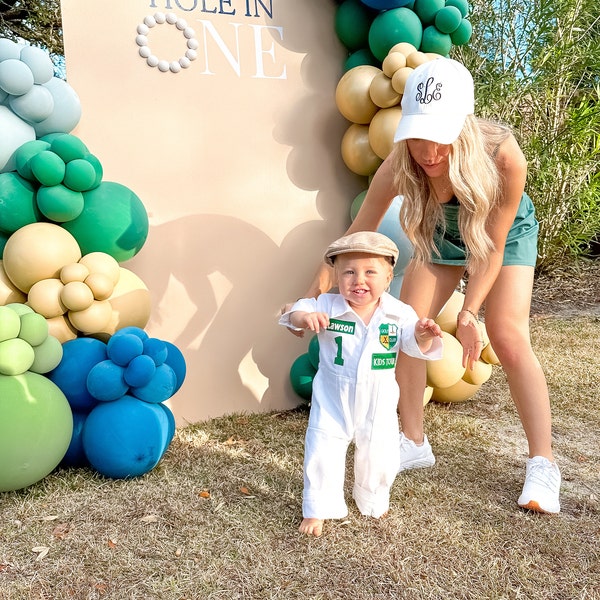Personalized Golf Suit - Kids Caddie Outfit - Toddler Golf Costume ...