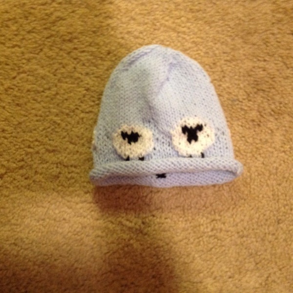 Lamb Hat Knitting Pattern: the AVERY Beanie - Newborn to Adult Sizes ...