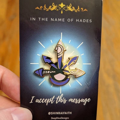 Hades Greek God Boons Athena and Chaos Hard Enamel Pins - Etsy Canada