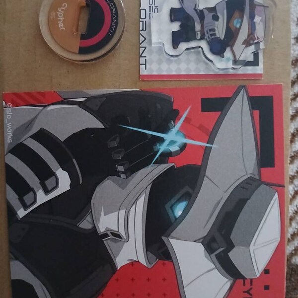 Valorant Square Art Prints 10cmx10cm - Etsy