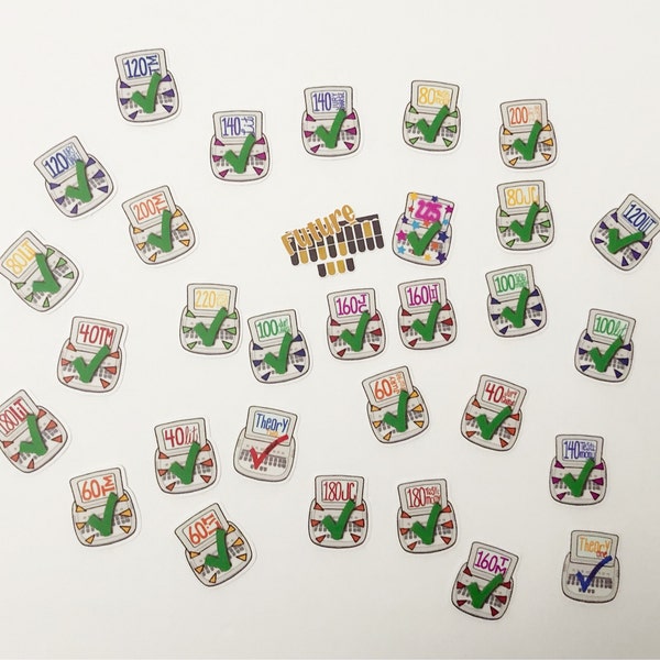Stenography Student Progress Stickers (court Reporting) - Etsy