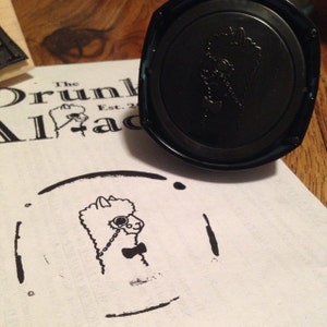 Custom 2 Inch Rubber Stamp Made to Order Artwork & | Etsy