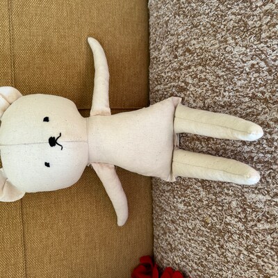 Stuffed Panda, Bear and Lion Doll Sewing Pattern Lion Soft Toy Instant ...