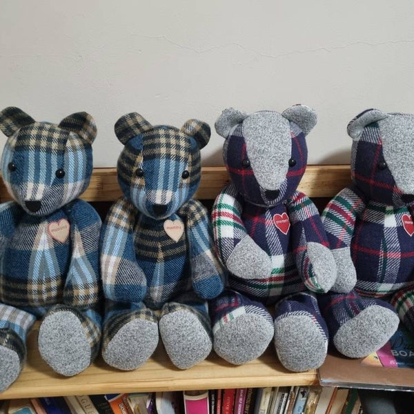Memory Bunny Bear Elephant Sewing Pattern Simple Pattern PDF Teddy Bear ...