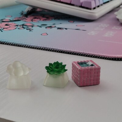 Y2K Inflatable Chair Keycap 3D Printed Resin Artisan Cherry MX XDA ...
