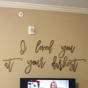 Custom quote 3D Wood Sign / Any quote you want Laser Cut/ | Etsy