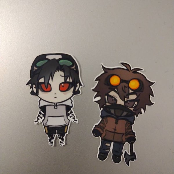 NEW Creepypasta Stickers: Jeff the Killer, Eyeless Jack, Ben Drowned ...