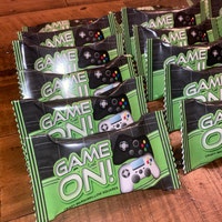 Gamer Party Candy Bar Wrapper Labels, Video Game Party Gaming Chocolate ...