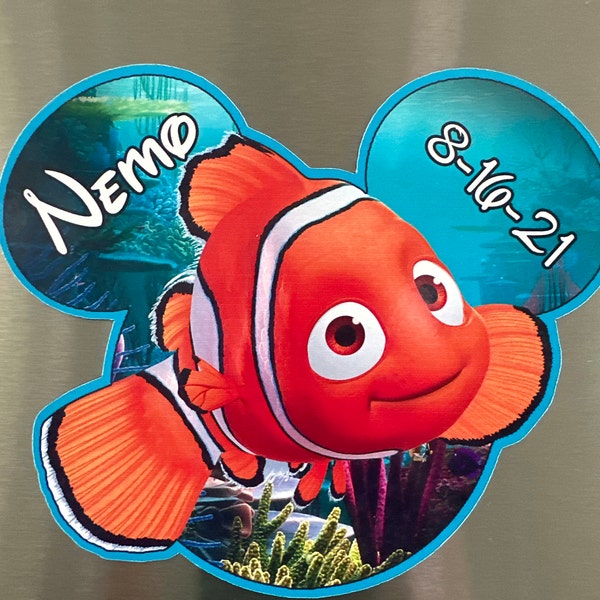 Disney Cruise Door Magnet - Nemo Magnet - Finding Dory Magnet - Finding ...