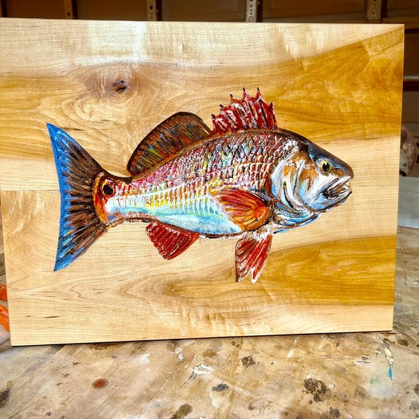 Redfish Red Drum Design | Svg Png Dxf Eps Pdf | Transparent Vector ...