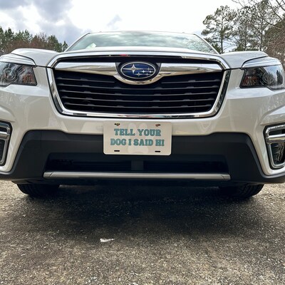 Funny License Plate, Cow Print License Plate, Vanity License Plate ...