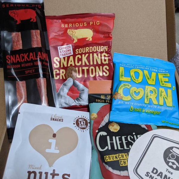 Beer Snacks / Pub Snacks / Best With Beer Snack Box - Birthday / Thank ...