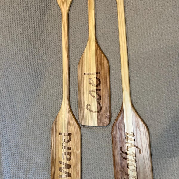 Personalized Mini Canoe Paddle 18" - Engrave, Customize, Personalize ...