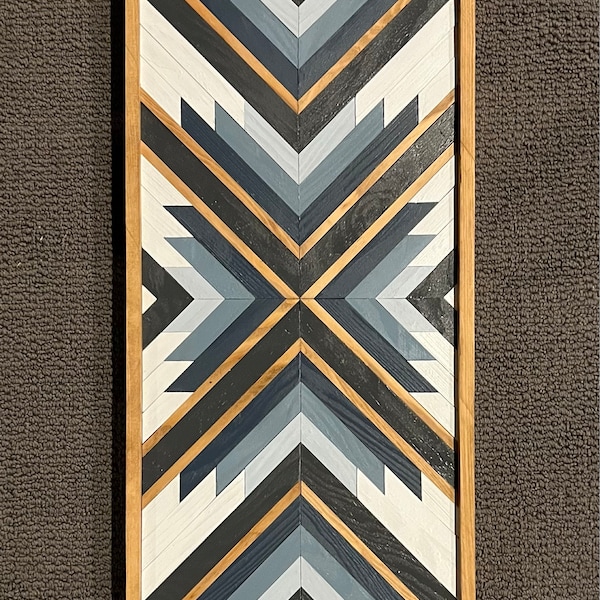 Geometric Wood Wall Art, Home Decor, Wood Sign, Wall Art - Etsy