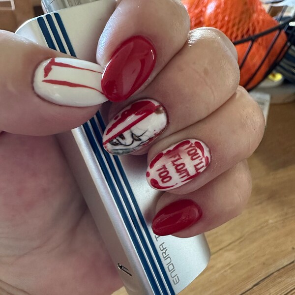 Nail Art Nailfie Pictures Branding Personalized Nail Display Disc ...