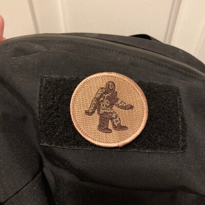 Bigfoot / Sasquatch Patch 2 Inch Diameter Embroidered Patch - Etsy