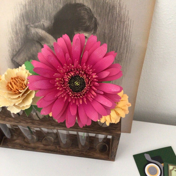 Cosmos 3D Paper Flower Template & Tutorial, SVG Template for Cricut and ...