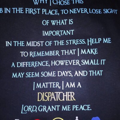 Digital Design 911 Dispatcher Prayer SVG PNG JPG - Etsy