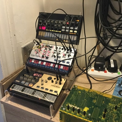 Acrylic Synth Stand Type 5 to Fit Behringer Rd8/odyssey Module/arturia ...