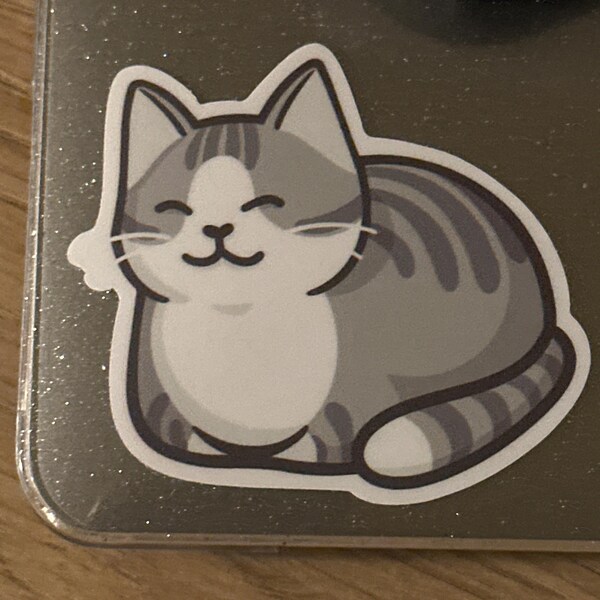 Purrgrammer Cat Sticker Programmer Coder Software Engineer Cat Loaf