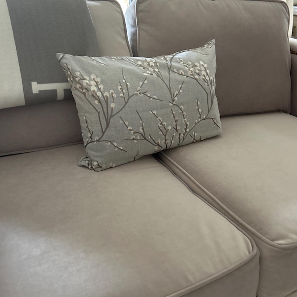 Kelly Ripa Home Flower Mania in Shell Decorative Pillow Cover. Accent ...