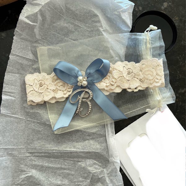 Western Wedding Garter - Burlap Wedding Garter - Country Theme Wedding ...
