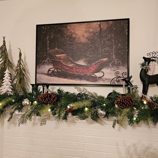 Modern Farmhouse Art Home Cabin Décor Farming Picture Weathered Barn ...