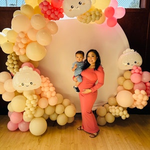 21 Dumpling Bao Bun Jumbo Balloon Little Dumpling Baby Shower Party ...