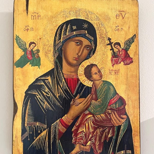 Saint Kassiani the Hymnographer LARGE 19x26cm-7.48x10.24in Byzantine ...