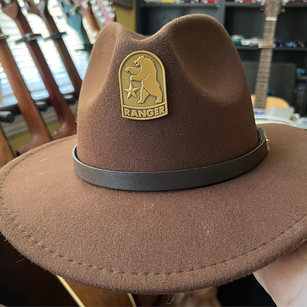 NCR Ranger Hat Pin and Insignia Stickers - Fallout New Vegas Inspired ...