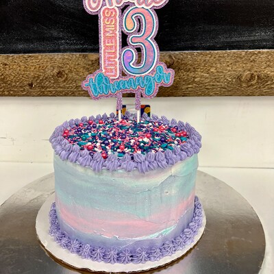 Official Threenager Cake Topper 3nager 3rd Birthday Cake Topper Third ...