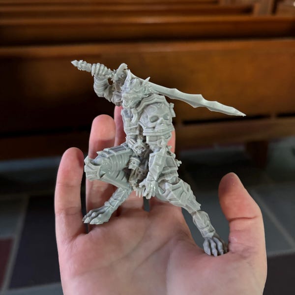 Dwarf Spider Rider Unpainted Miniature - Etsy