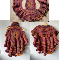 CROCHET PATTERN, Cowboy CHAPS and Diaper Cover, Newborn to Age 2, Boys ...