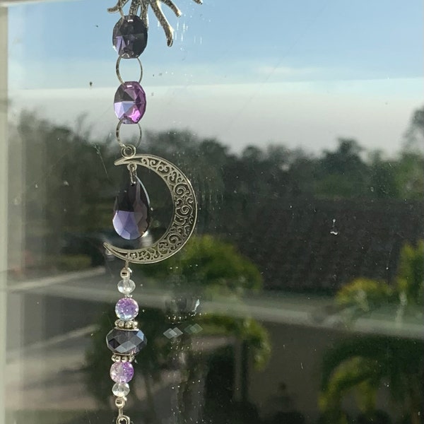 Butterfly Crystal Suncatcher for Window, Crystal Sun Catcher, Window ...