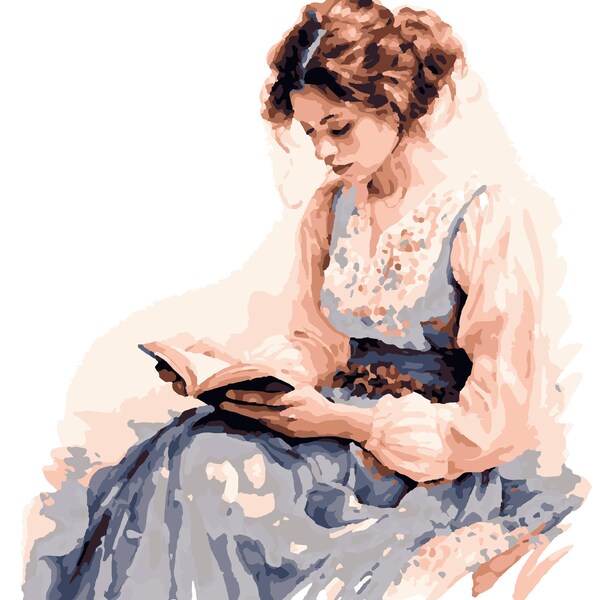 Bundle 80 Color by Number for Adult, Paint by Number Printable,woman ...