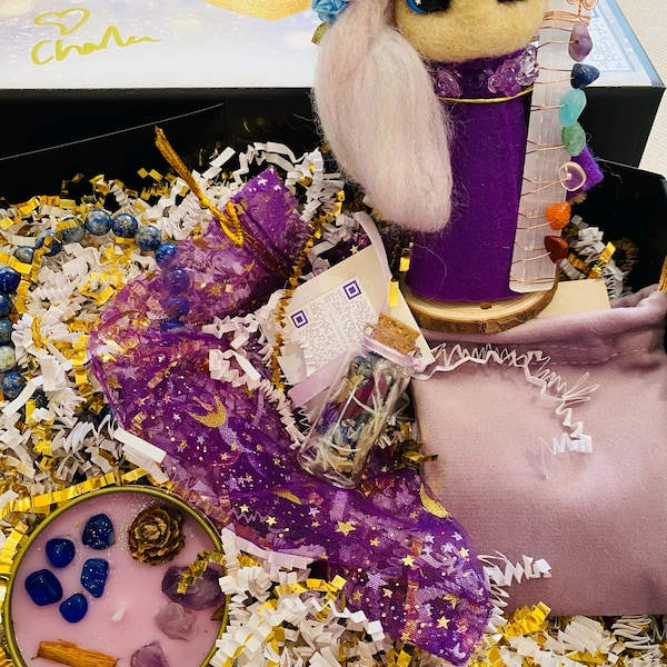 Magic Dark Elfin Spiritual Avatar With Mystical Toolkit, Art Doll - Etsy